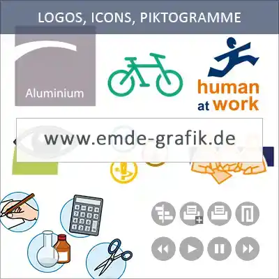 Entwicklung von Logos und Piktogrammen
